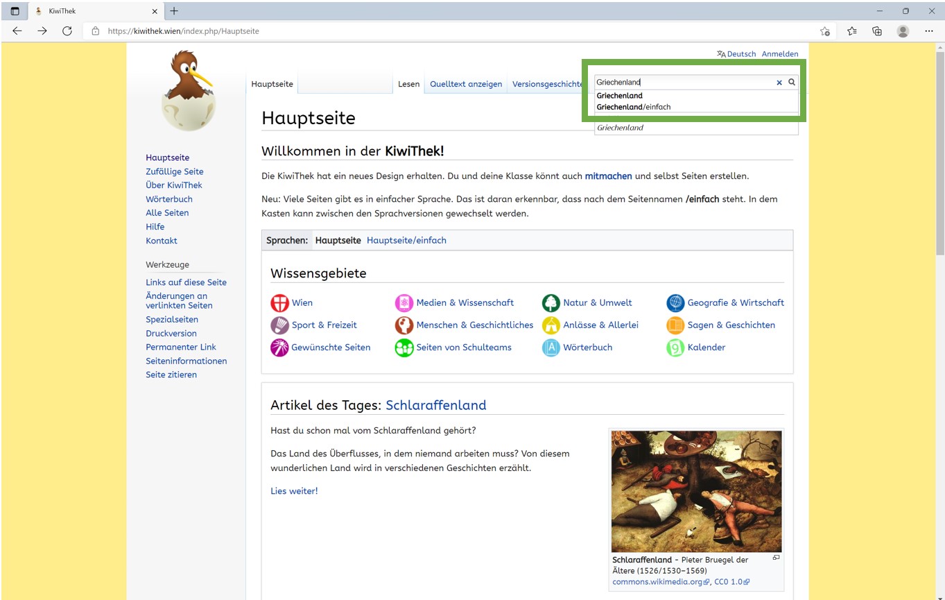 LEKTION 21: Nach Informationen im Internet suchen und diese finden ...
